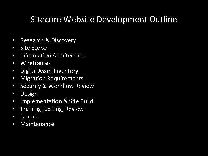 Sitecore at the University of Alberta Planning process