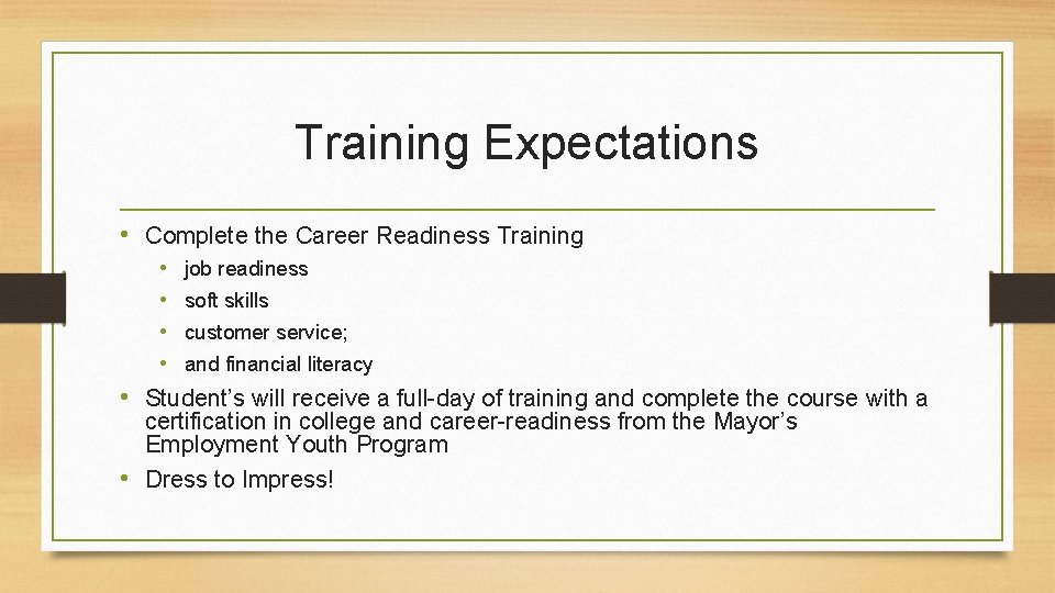 David W Butler High School Orientation Michaela E