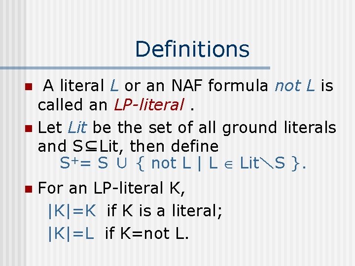Learning by Answer Sets Chiaki Sakama Wakayama University