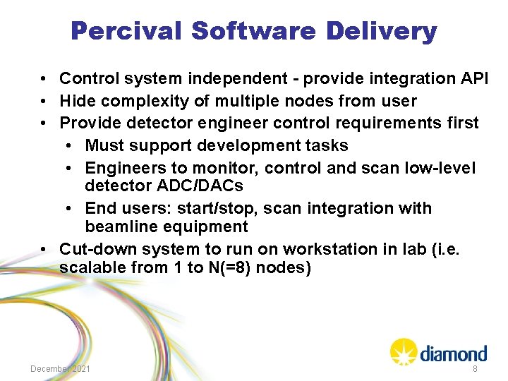 Parallel Detectors The Excalibur and Percival detector system