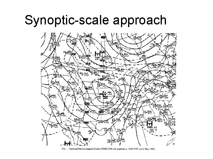 The Distinction Between Large Scale and Mesoscale Contribution