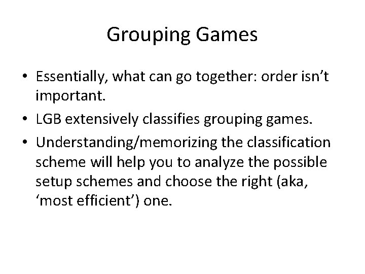 Logic Games Bible Chapter 1 Introduction Introduction Review