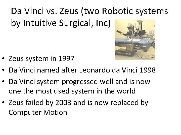 Domain Medical Technology Robotics in Surgery Team Sahar