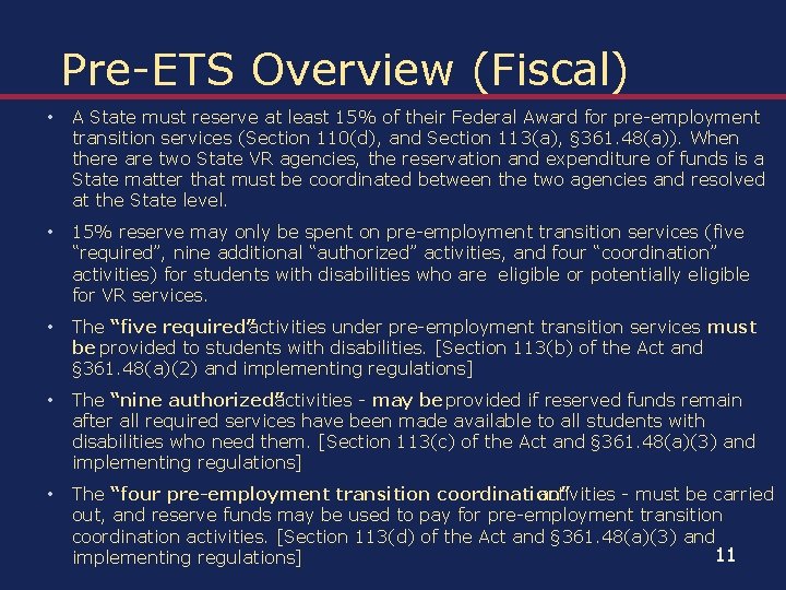 Preemployment Transition Services PreETS Prepared for DeafBlind Transition