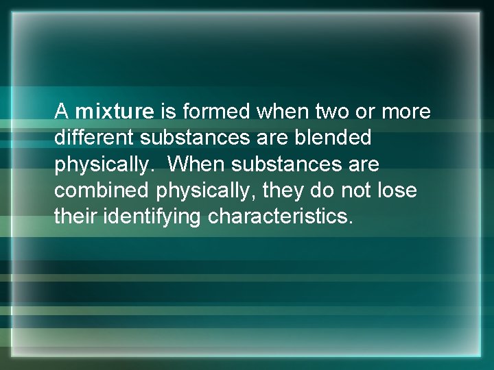 Solutions and Mixtures Science Sol 5 4 Mixtures