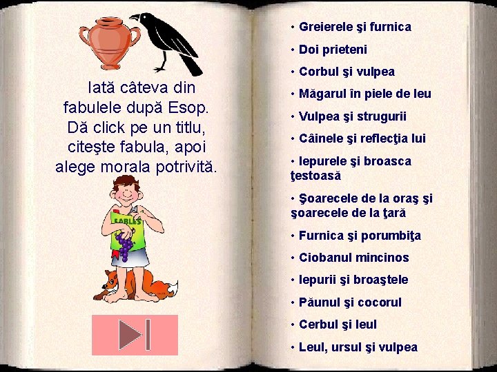 Fabula una din cele mai vechi specii literare