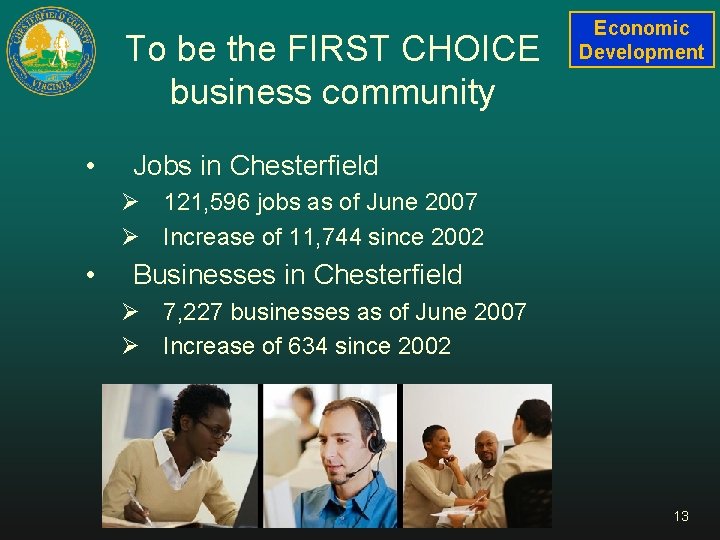 Community Development 2009 Budget Presented by Pete Stith