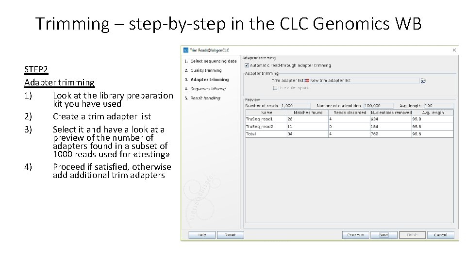 TRIMMING Why and when Trimming is defined as