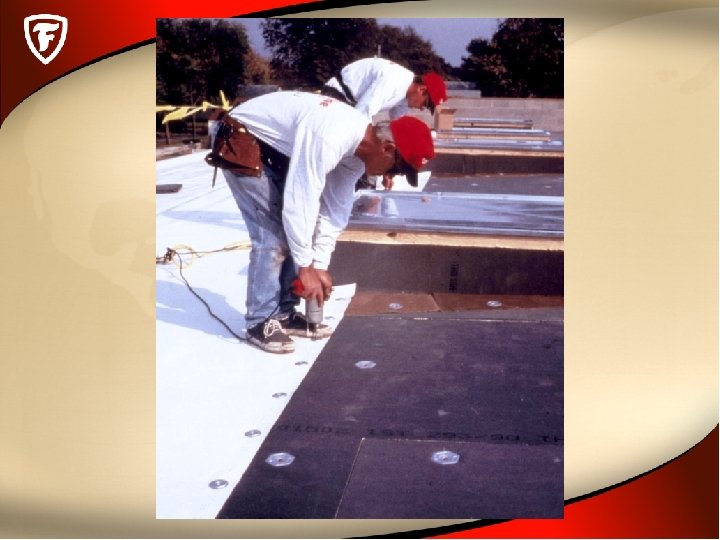 TPO Membrane attachment and Base TieIn Adhered System