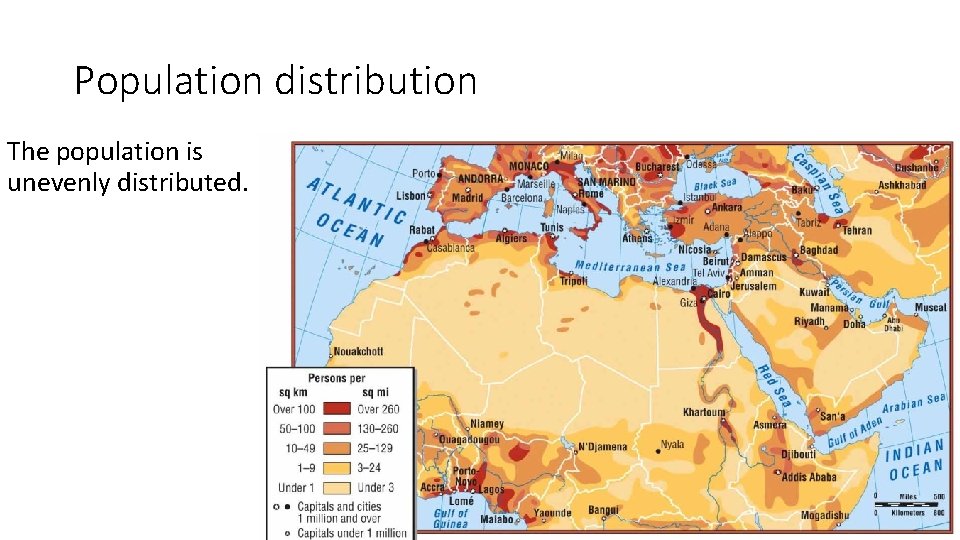 North Africa and SW Asia Cultural Characteristics Vocabulary