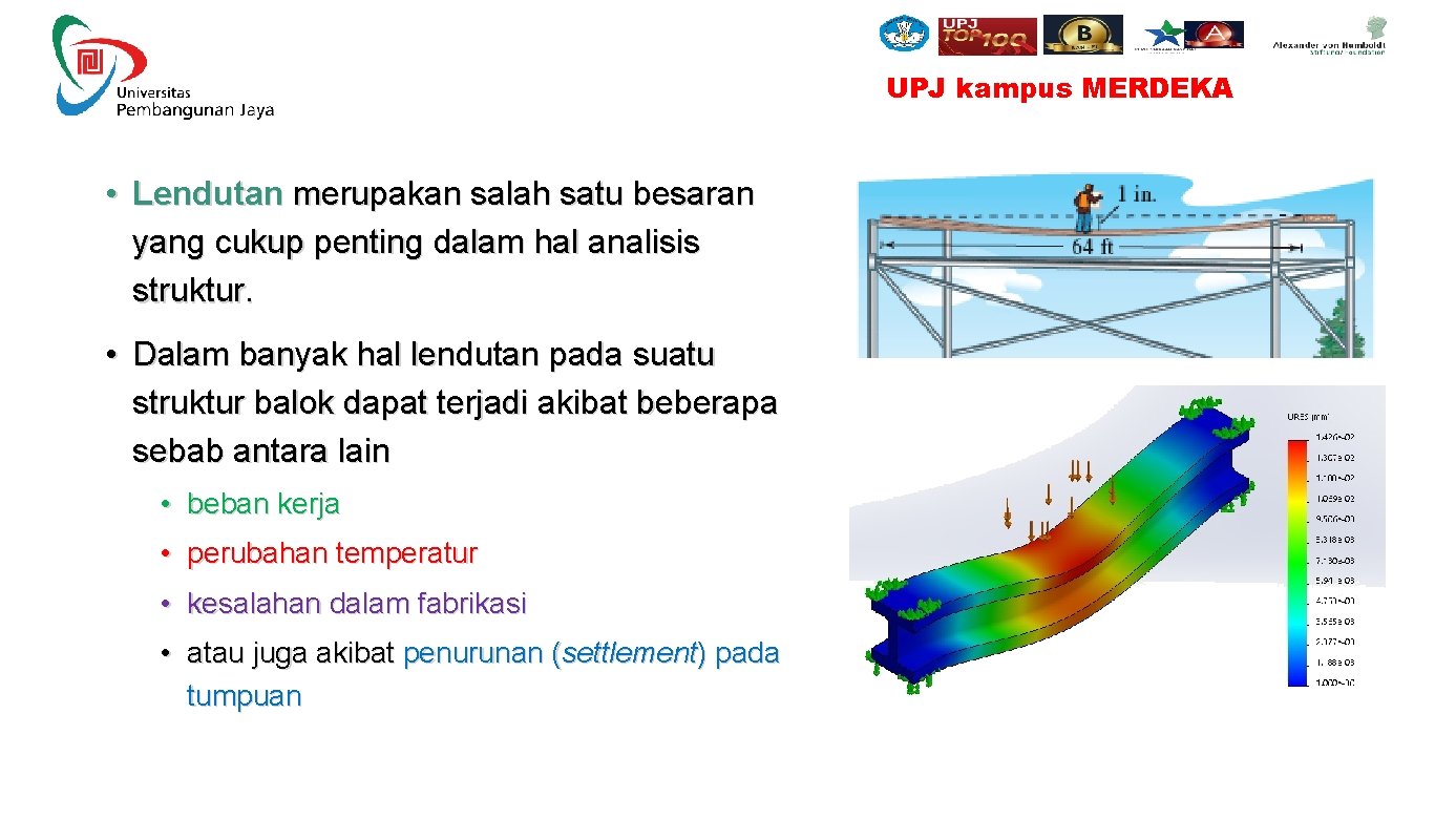 Universitas UPJ kampus MERDEKA Pembangunan Jaya Analisis Struktur