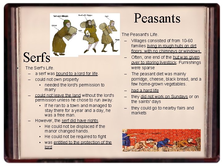 Life in Medieval Times What do you know