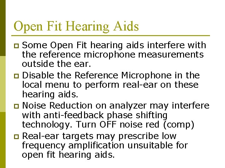 Introduction to the 7000 Hearing Aid Test System