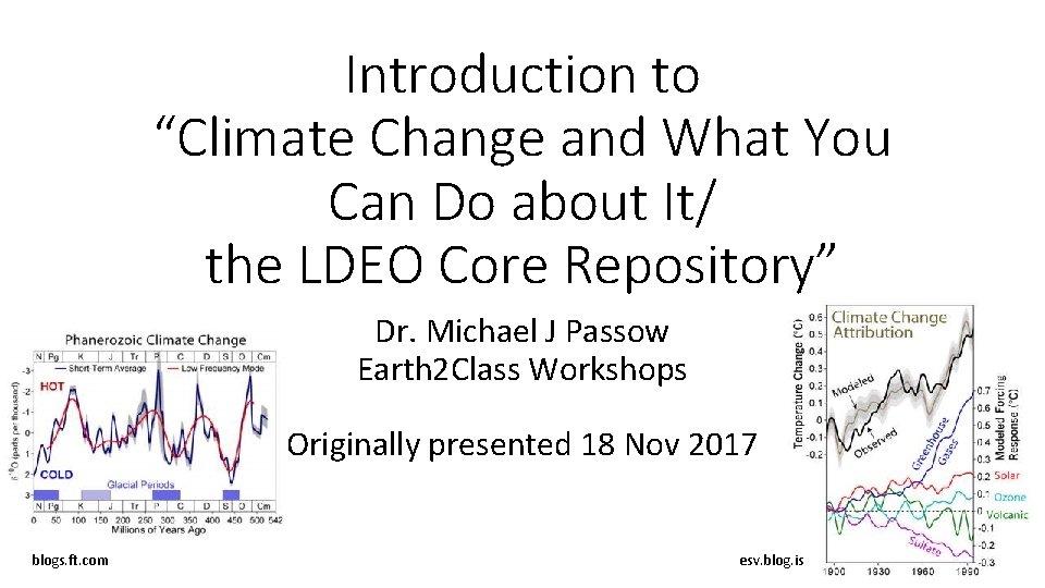 Introduction to Climate Change and What You Can