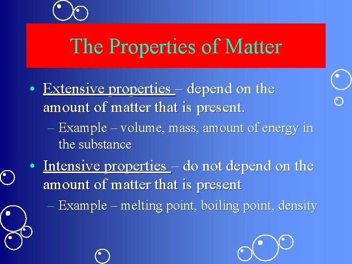 Honors Magnet Chemistry Matter and Change Important Vocabulary