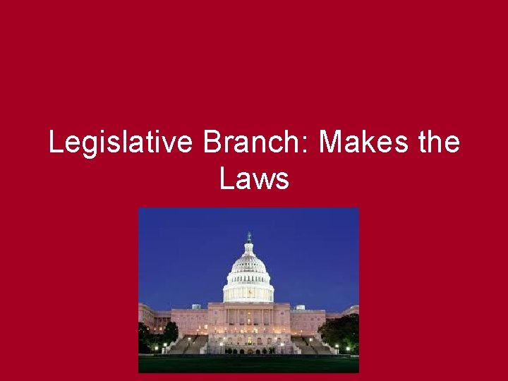 Unit 1 Foundations Dev 3 Branches of Government