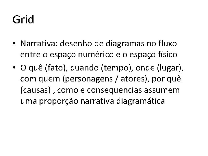 Os elementos do design formato grid Diagrama Espao