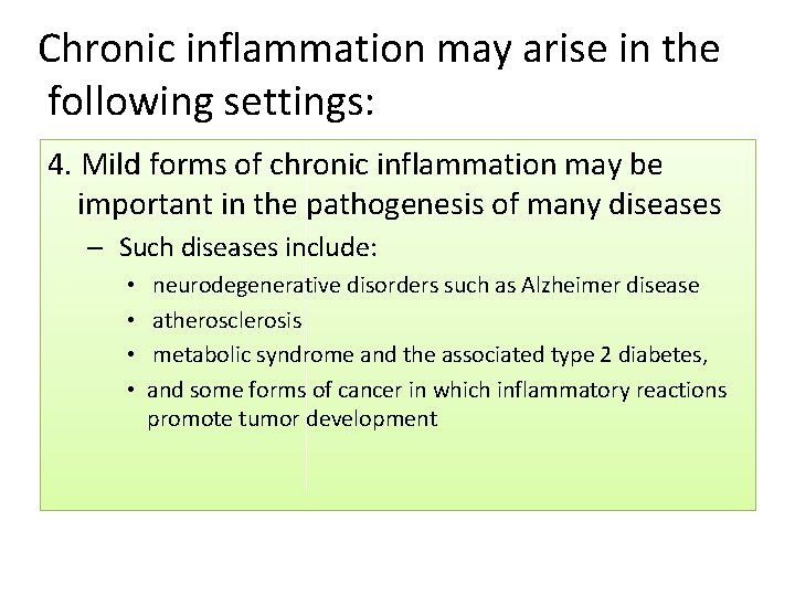 Foundation Block pathology INFLAMMATION AND REPAIR Lecture 4