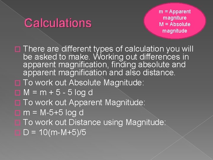 Magnitudes This is hard Lesson Objectives To relate