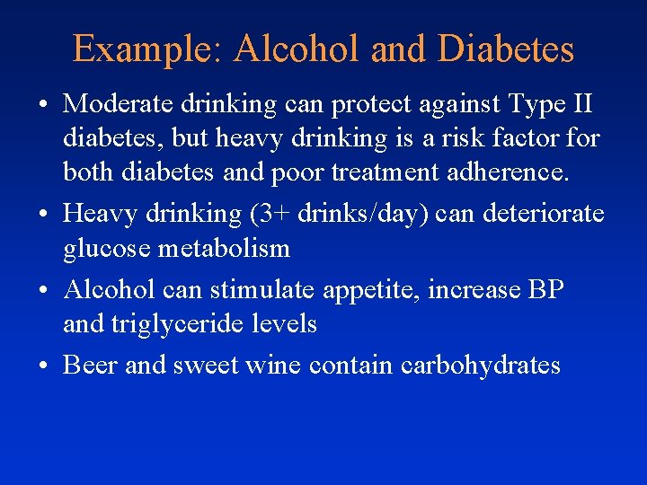Alcohol Screening and Brief Interventions for Patients with