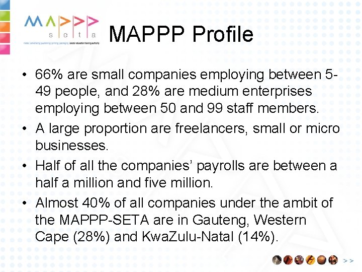 MAPPPSETA Annual Report 200405 SETA Ambit The MAPPPSETA