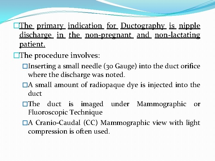Sonography of the Breast Part III Lecture 10