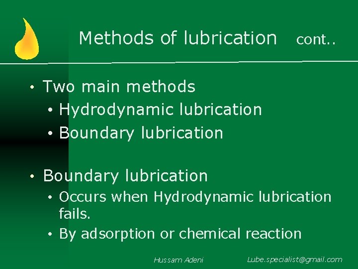The Basics of Lubricants and lubrication Lube specialistgmail