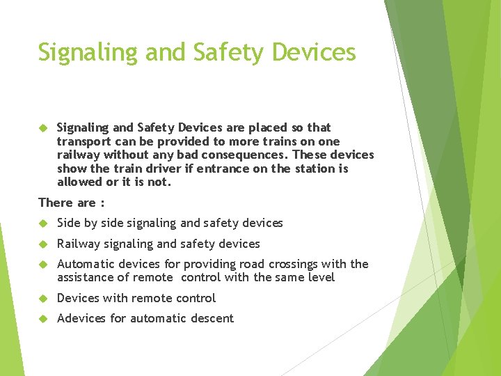 Signaling and Safety Devices Road Signs Civil Engineering