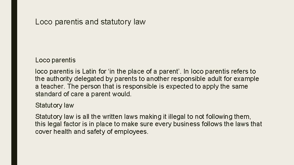 ASSIGNMENT 3 Task 1 presentation Health and safety