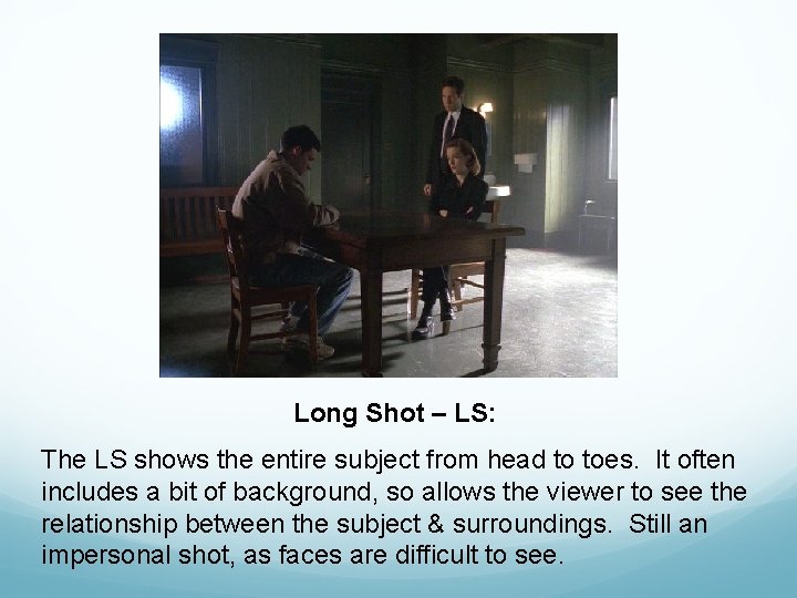 Camera Shots Angles Movements Camera Shots Extreme Long