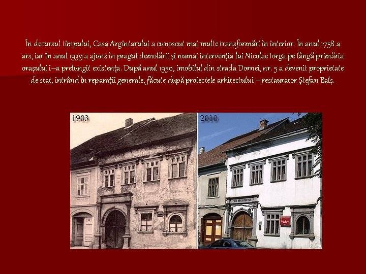 Casa Argintarului Goldschmiedehaus Casa Argintarului este un monument