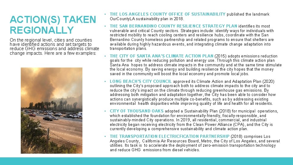 CALIFORNIA REGIONAL CLIMATE ADAPTATION Understanding Climate Change in