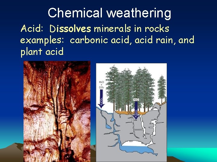 Breaking it Down Weathering Erosion Breaking it Down