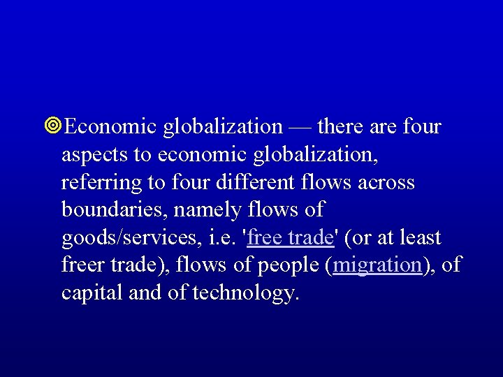Introduction Chapter 1 Definition Globalization or globalisation is