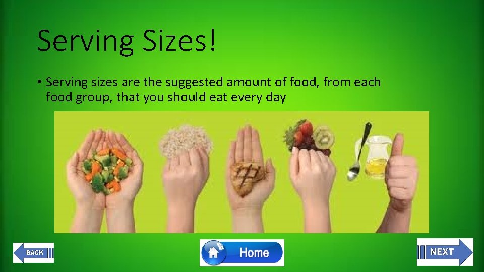 Welcome to My Plate 1 Learn About My