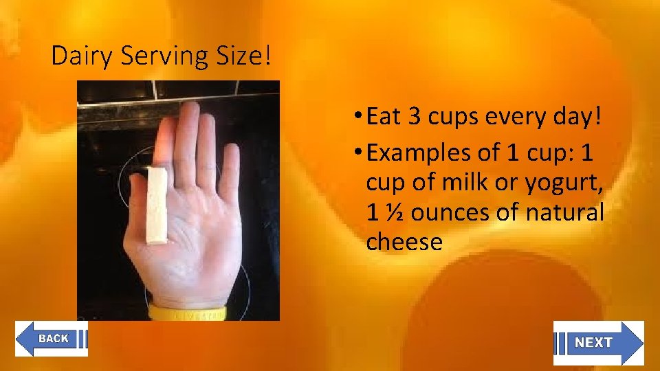 Welcome to My Plate 1 Learn About My