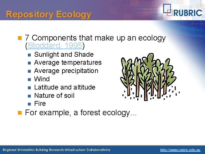 Building the Foundations of an Ecology Caroline Drury