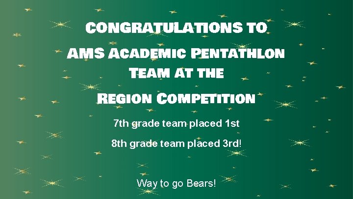 WELCOME TO BASHA HIGH SCHOOL CONGRATULATIONS TO ALL