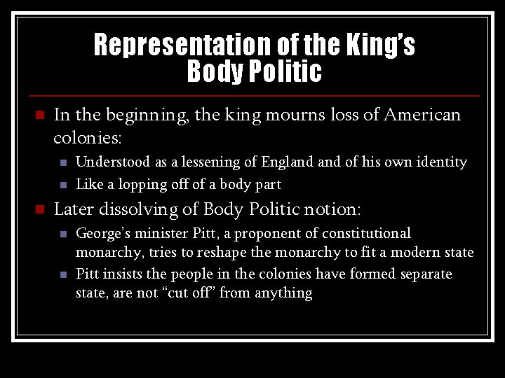 From the Kings Two Bodies to the Modern