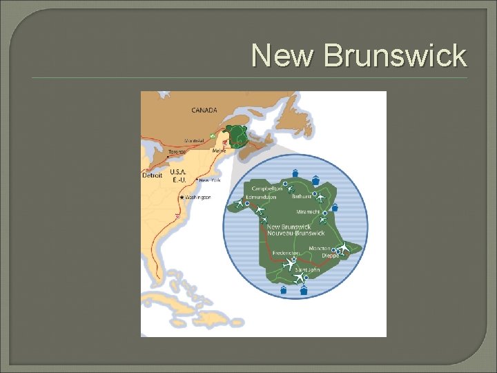 OFFICIAL LANGUAGES THE NEW BRUNSWICK PERSPECTIVE Michel A