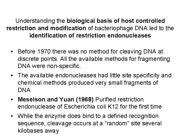 Unit II Lecture 1 B Tech Biotechnology III