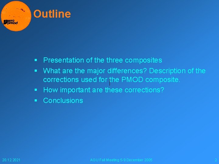 Comparison of the PMOD ACRIM and IRMB TotalSolarIrradianceComposite