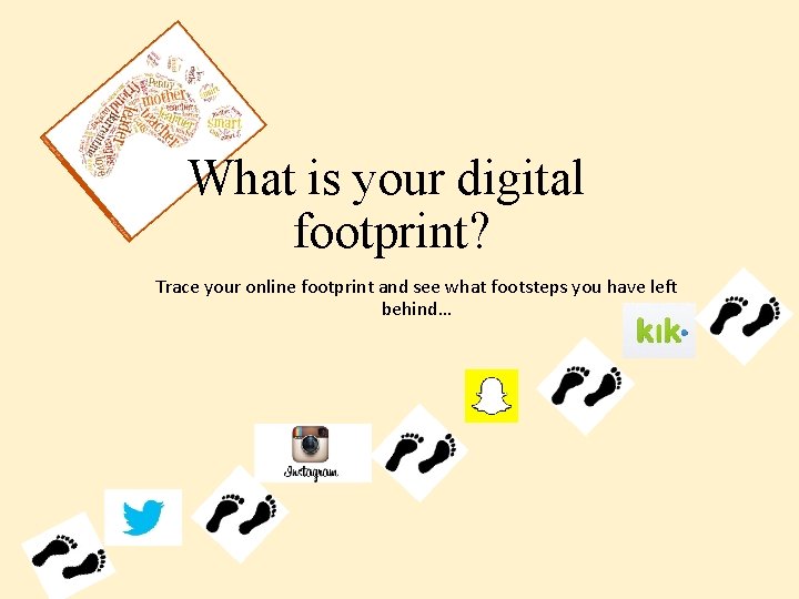What is your digital footprint Trace your online
