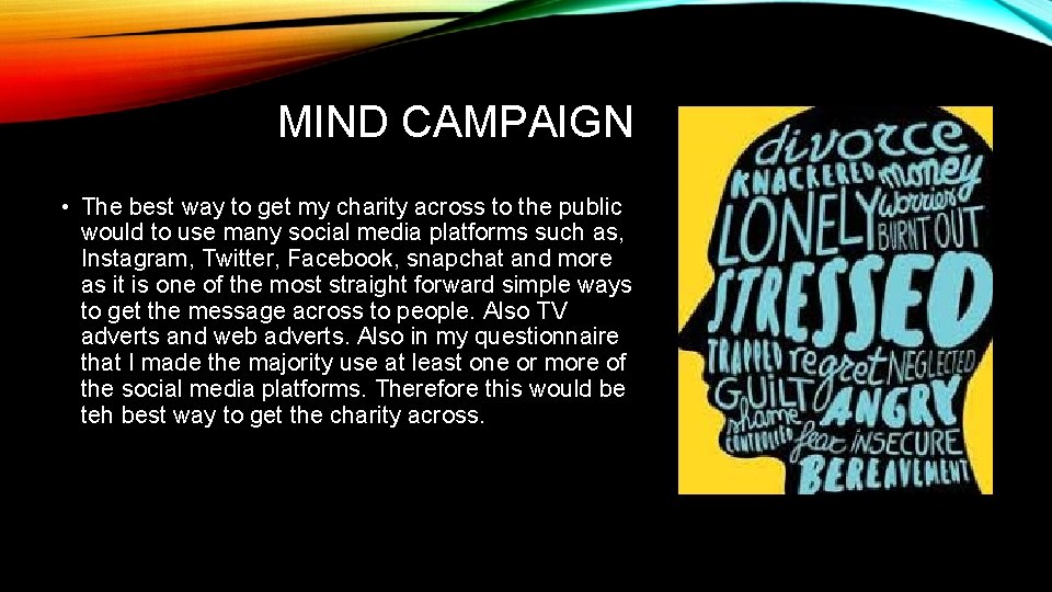 MY THREE CHOSEN CAMPAIGNS By Georgina Emanuel YOUNG