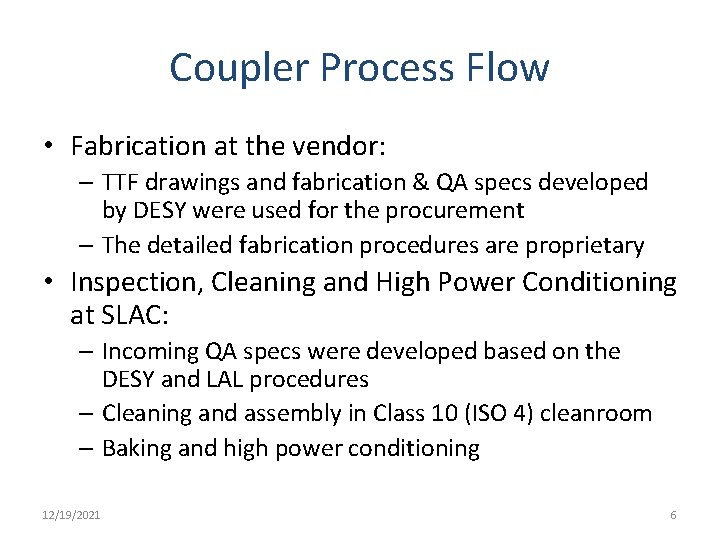1 3 GHz Fundamental Power Coupler Mechanical Problems
