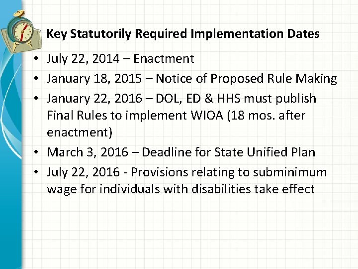 HOW SECTION 511 OF THEREHABILITATION ACT APPLIES TO