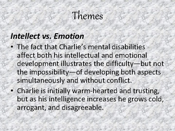 Flowers for Algernon By Daniel Keyes Story Background