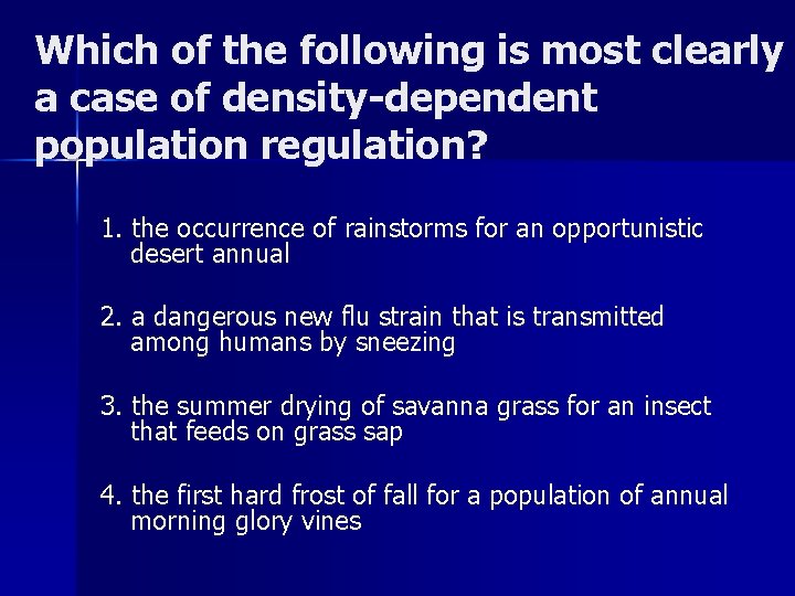 Populations Biology Ecology with Mrs O AP Biology