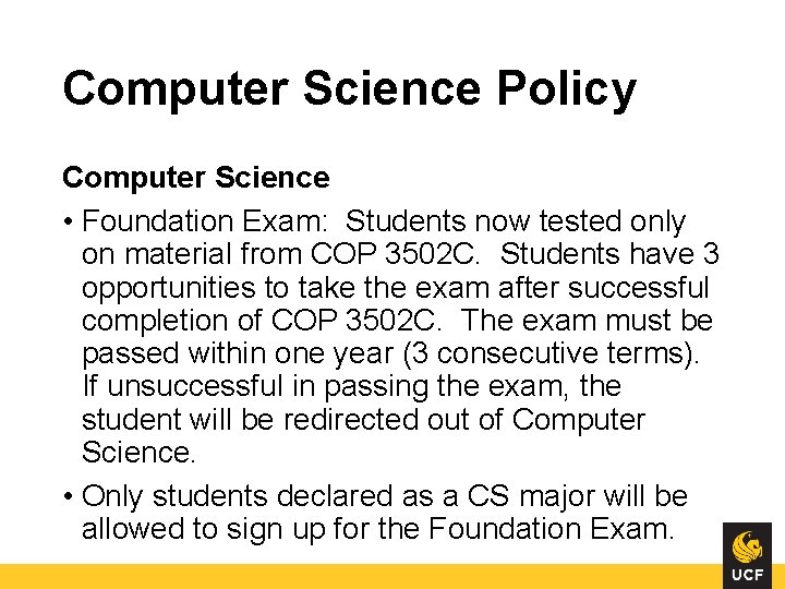 New degree program Beginning Fall 2019 CECS will