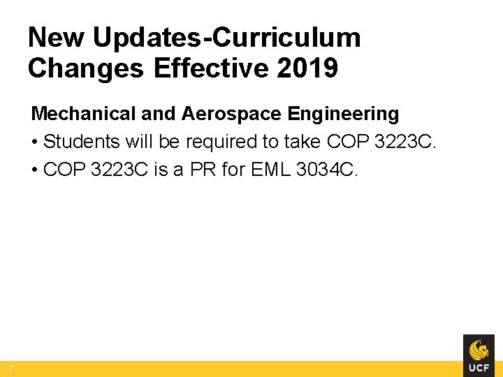 New degree program Beginning Fall 2019 CECS will